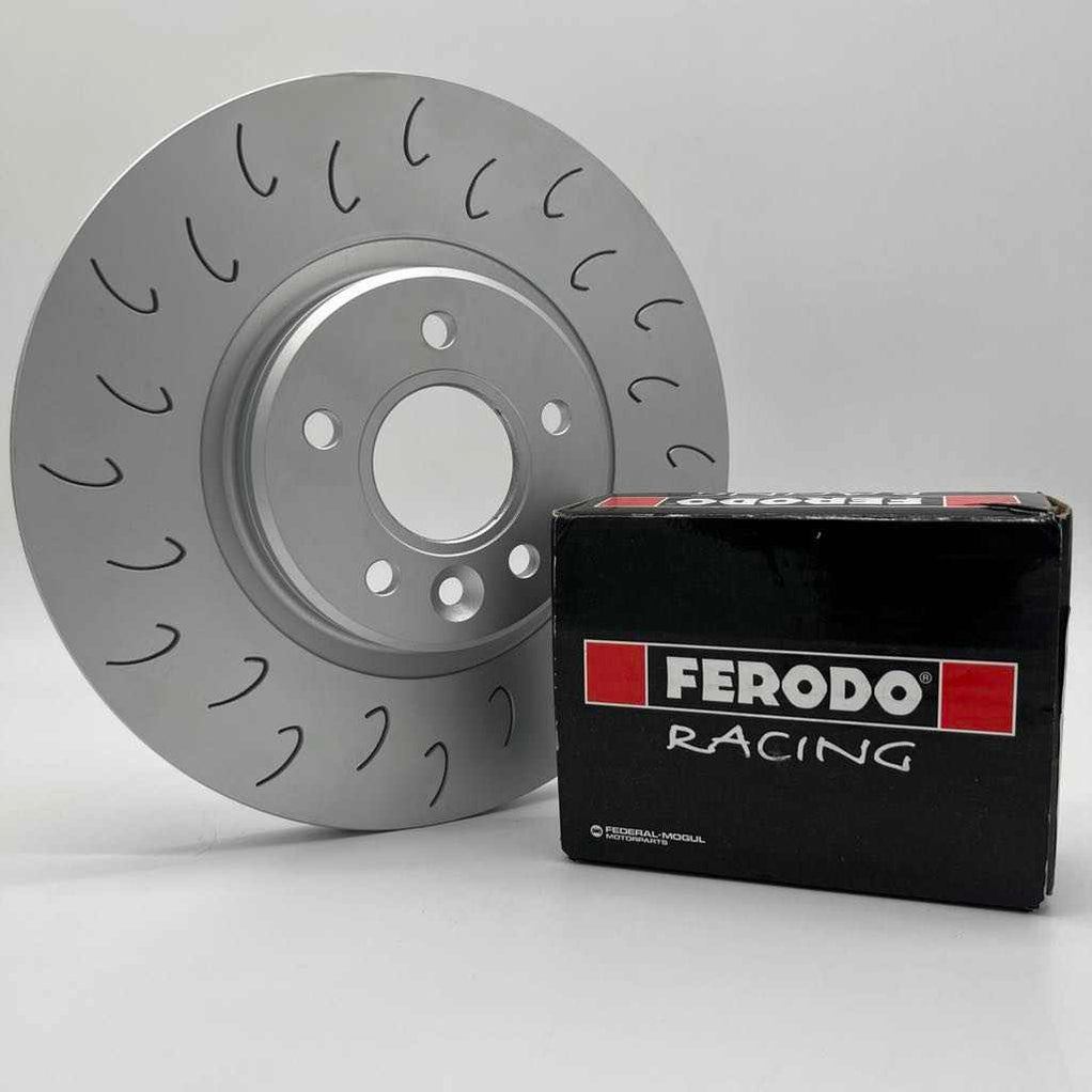 Stage 3 Front & Rear Brake Package for Honda Civic EP3 Type R — PowerBrakes