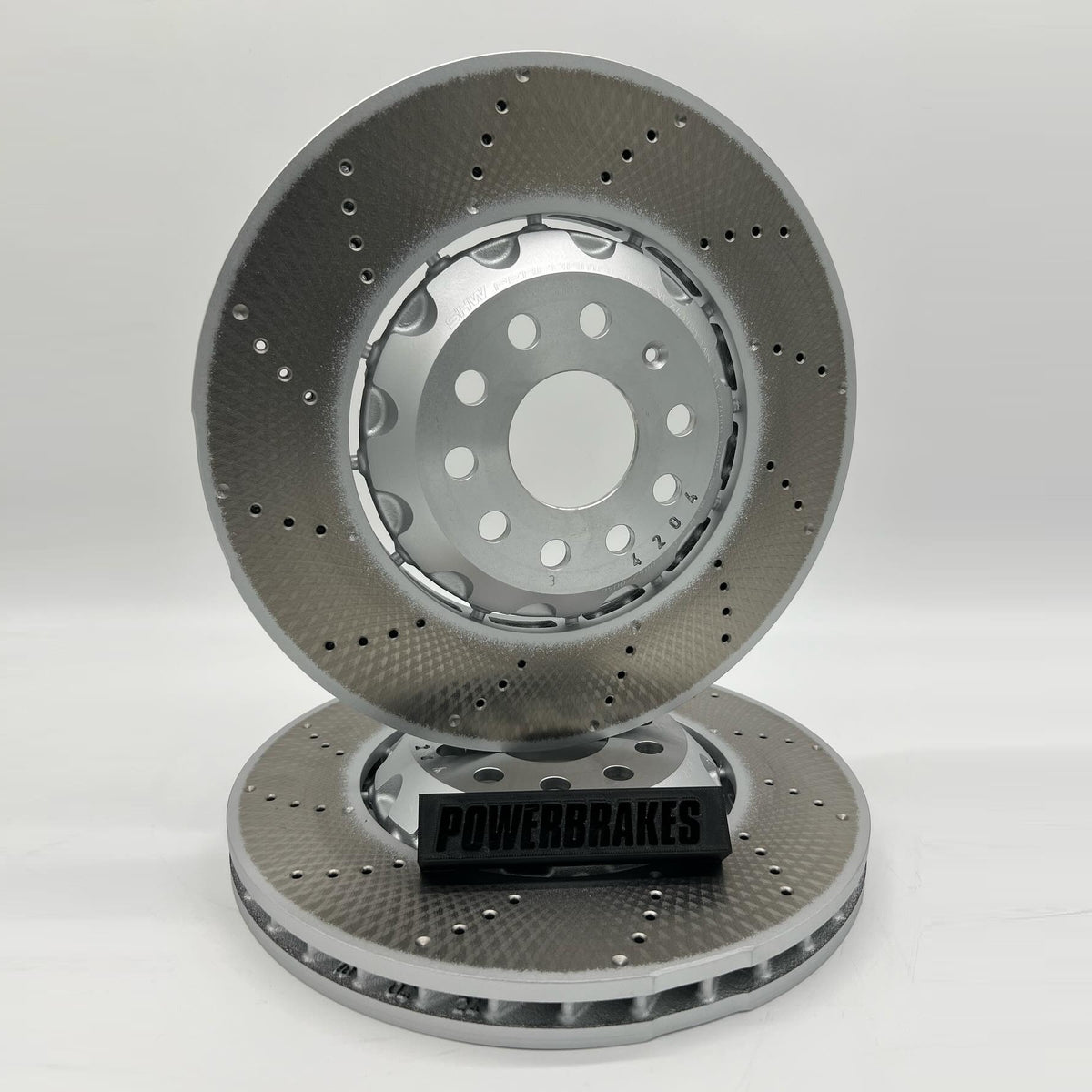 SHW Performance 2 Piece Front Brake Discs (Pair) for Volkswagen Golf M ...