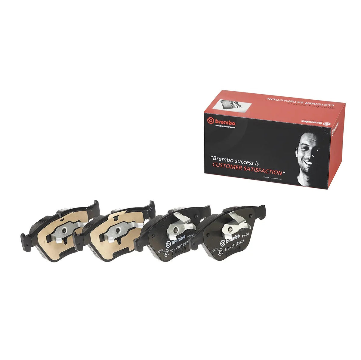 Brembo OE Front Brake Pads Set for BMW M3 E90/E92/E93 — PowerBrakes