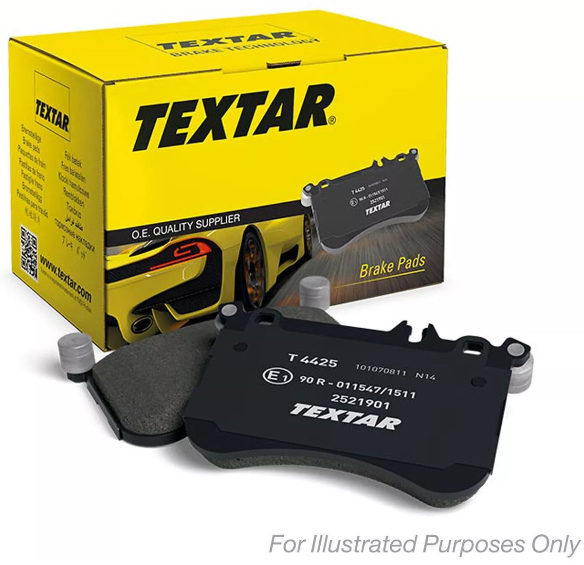 Textar OE Front Brake Pads Set for BMW F80 M3 & F82/F83 M4 — PowerBrakes