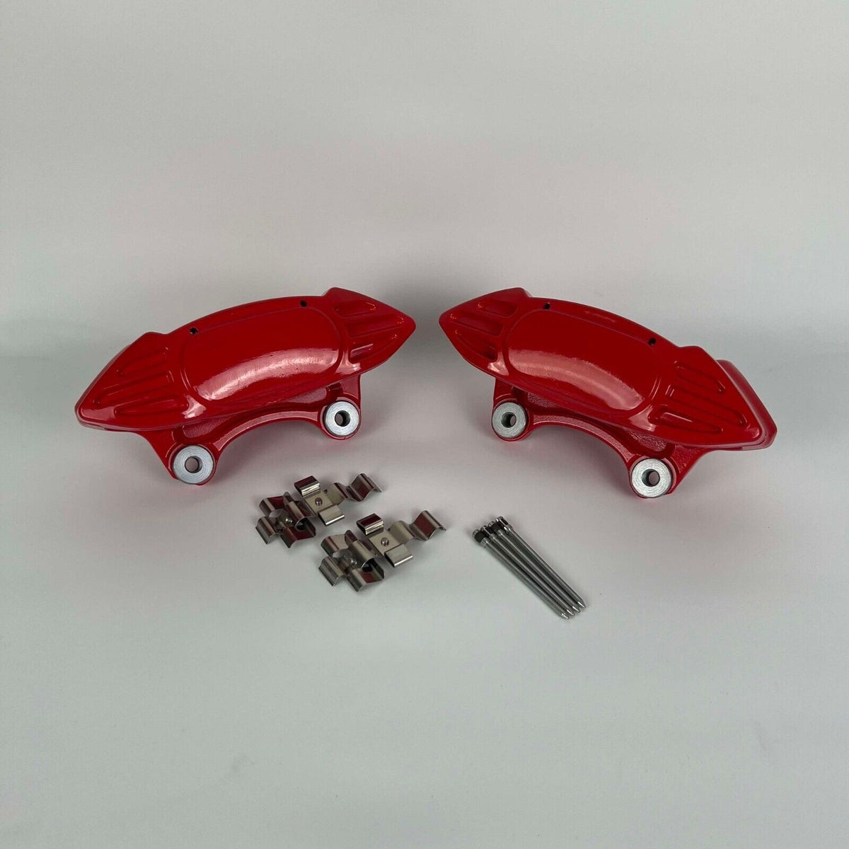 Budweg Brembo Style 4 Pot Front Brake Calipers (Pair) for Mini Cooper ...