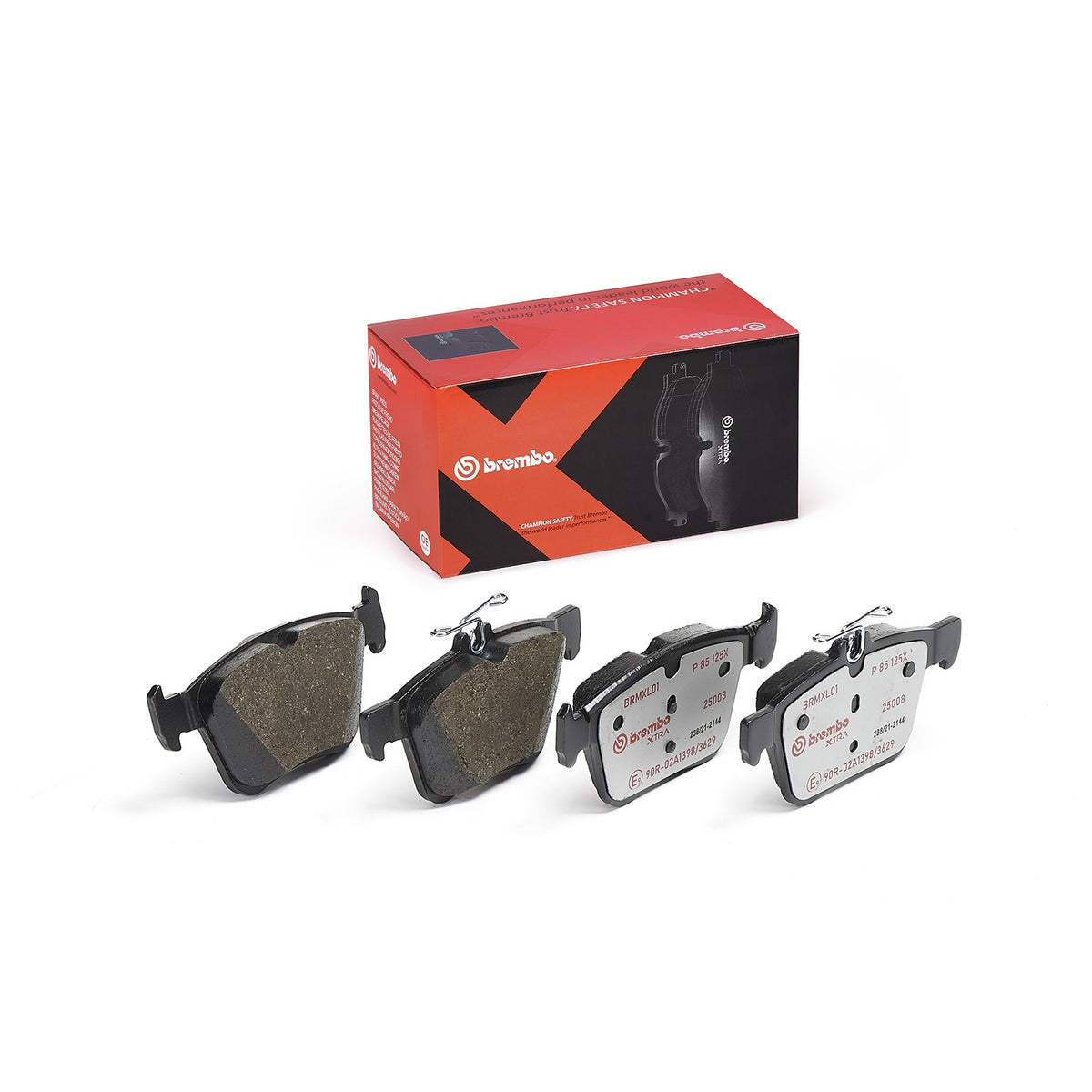 Brembo XTRA Rear Brake Pads Set for Volkswagen Golf MK7 & MK7.5 GTI ...