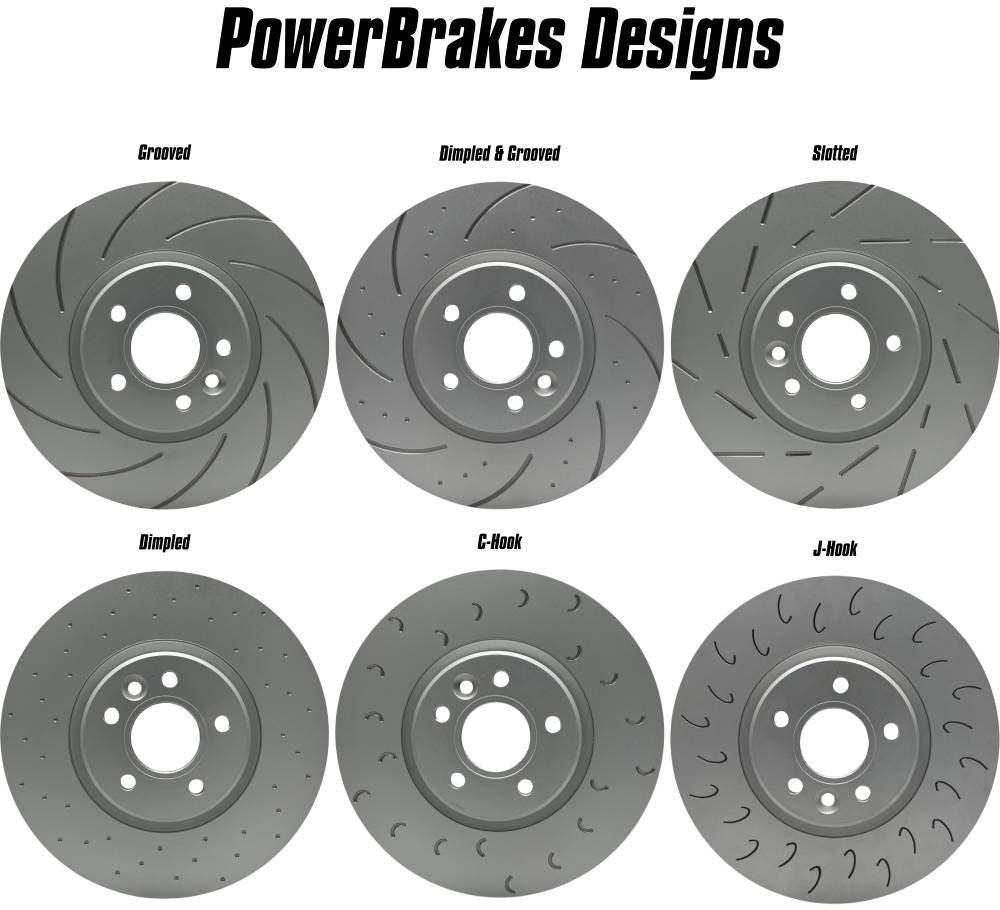 PBD Rear Brake Discs (Pair) for Mini Cooper S R56 - 259mm — PowerBrakes